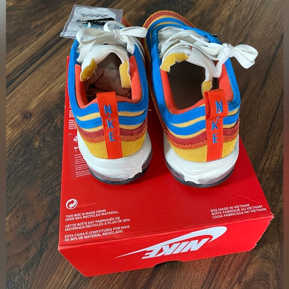 Nike | Shoes | Mens Nike Air Max 97 Se Amrc Pollenorangeblue Dh85 700 ...